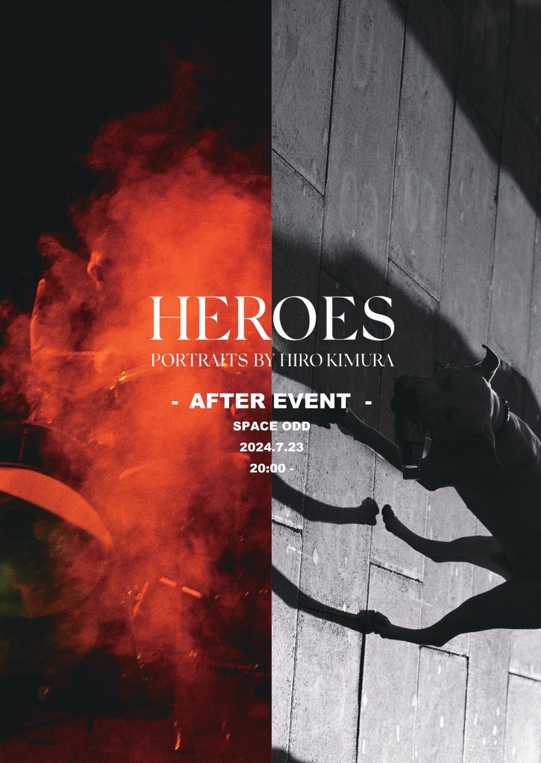 Yohji Yamamoto × BACKLASH HEROES Portraits by HIRO KIMURA AFTER EVENT | ISAMU KATAYAMA BACKLASH